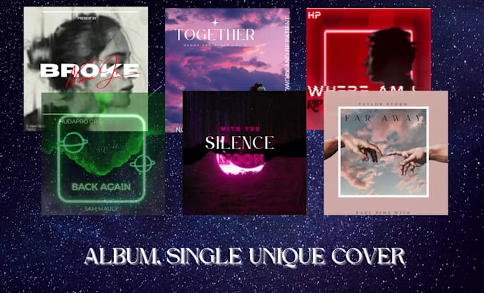 Create a unique design for your album,single cover by Hudapro | Fiverr
