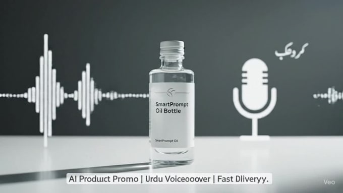 Create product promo video using ai image and urdu voiceover by Smartprompt_pro | Fiverr