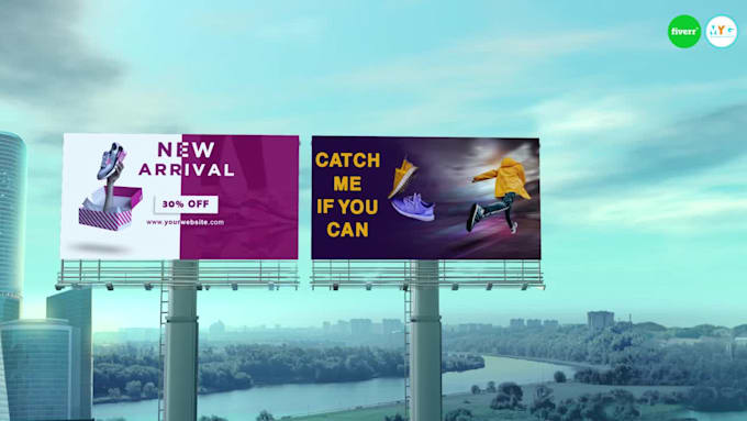 Design a professional print ready large format billboard by Mryounes ...