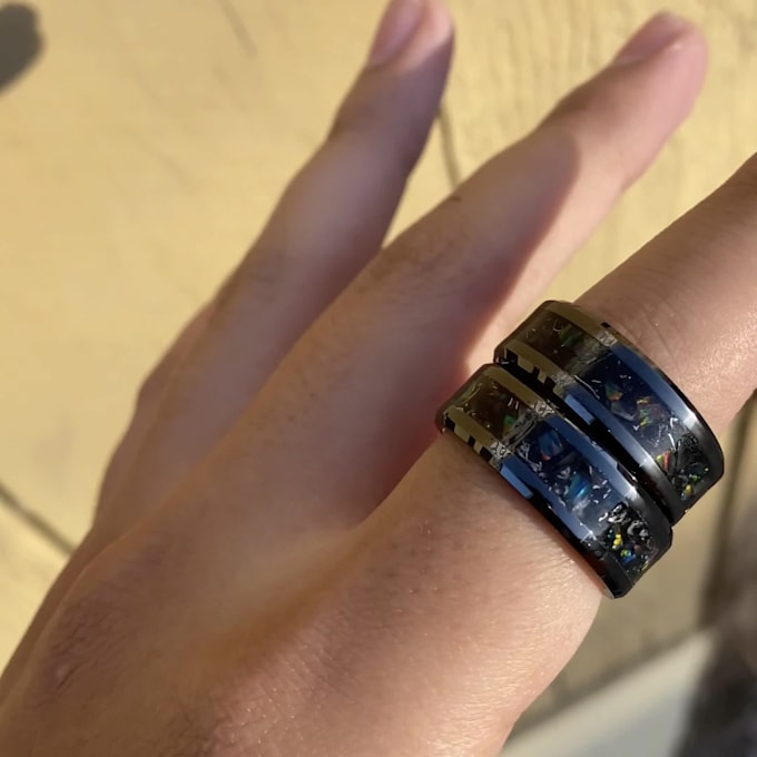 Make you a custom glow ring by Jasonvaldez964 | Fiverr