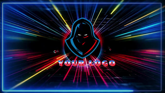 Create custom logo intro for kick, twitch, and youtube channel by ...