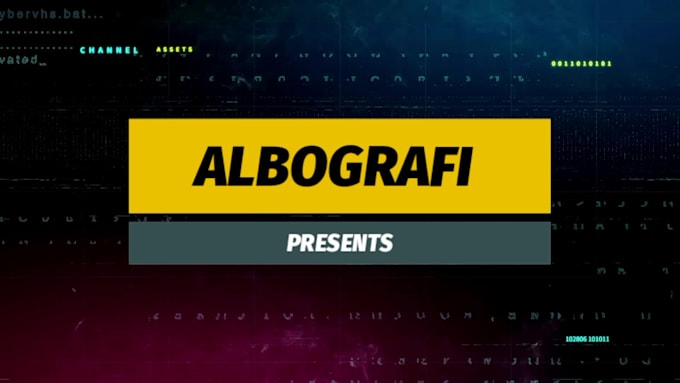 Make a professional youtube intro banner design by Windmotion | Fiverr