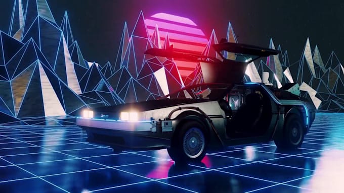Provide awesome synthwave and retro style music video by Anita_ani | Fiverr