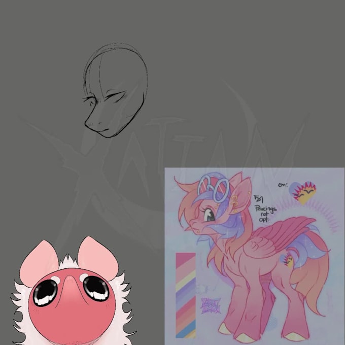 Do Furry Sketch Art By Xatian Fiverr