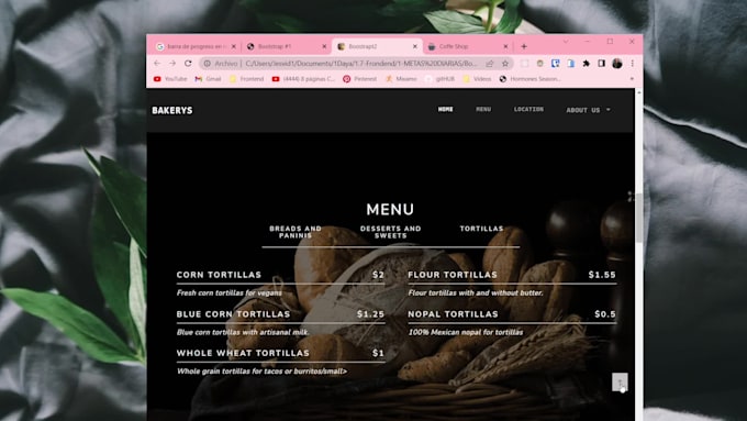 Do and design your landing page with html and css by Artificialmaker ...