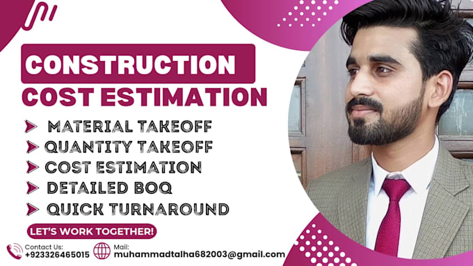 Do material takeoff, quantity takeoff and cost estimation by Digital_takeoff | Fiverr