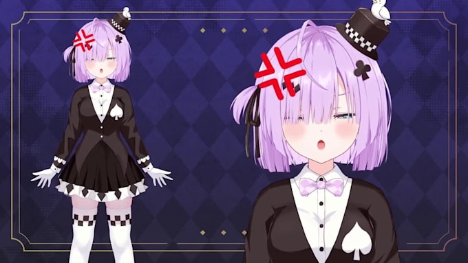 Draw and rig live 2d vtuber model, live 2d rigging, vtuber commission ...