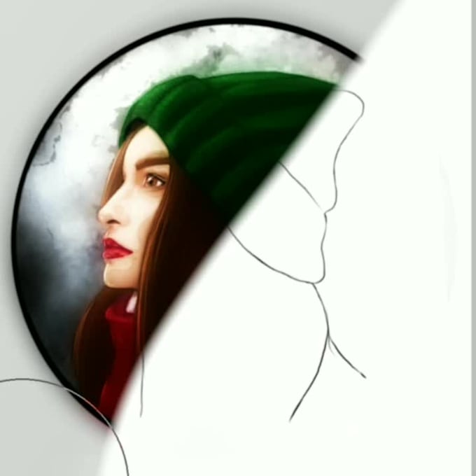 Draw you a digital portrait in my style by Xavo_4 | Fiverr