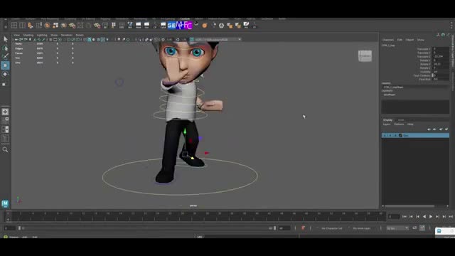 Rig3d cartoon character rig,lip sync,3d face rig, ue5, rig3d,expression ...