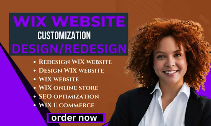 Wordpress website, wix website redesign wix landing page, wix ecommerce ...