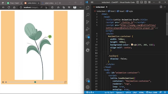 Design lottie animation, stunning interactive designs for your website ...