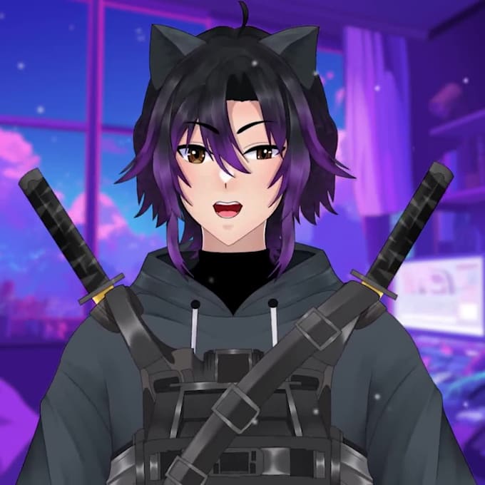 Rig and animate your vtuber live2d models high quality for vtube studio ...