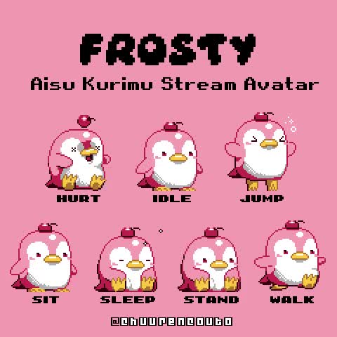 Make your customized pixel art stream avatar by Chuurencouto | Fiverr