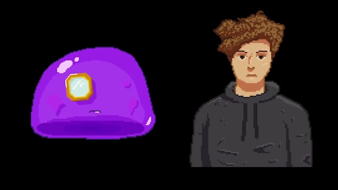 Create and set up your animated pngtuber in pixel art style by Aurel ...