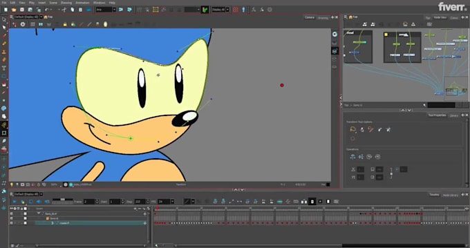 Animate and rig character on toon boom harmony for 2d animation video ...