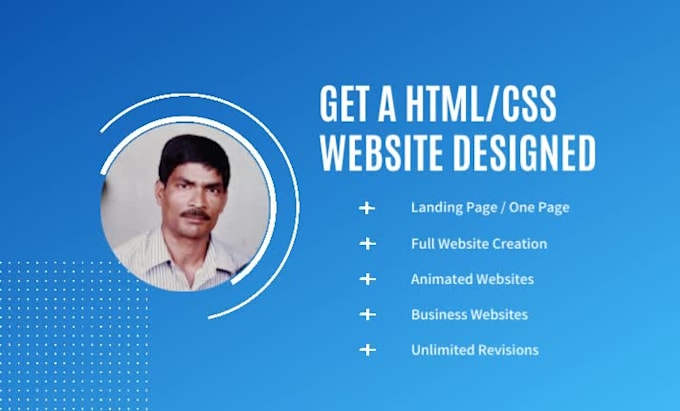 Design a professional and modern html css website by Upsharwan | Fiverr