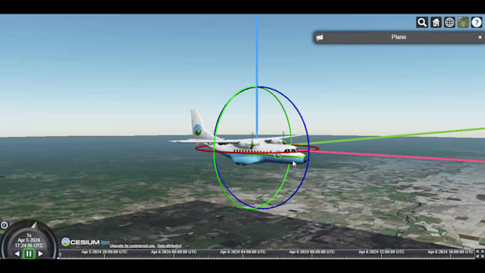 Develop an interactive 3d gizmo in cesiumjs by Chiliblast | Fiverr