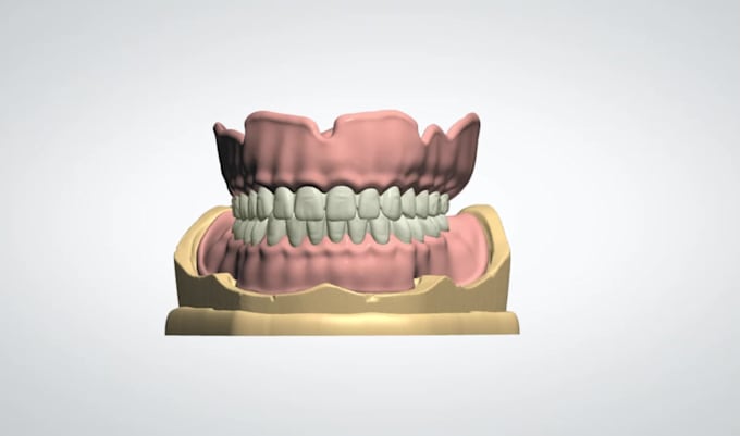 Design full dentures complete dentures by Cndentaldesign | Fiverr