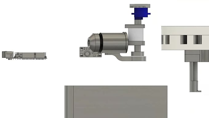 Design and modify 3d cad models using fusion 360 and do fea simulations ...