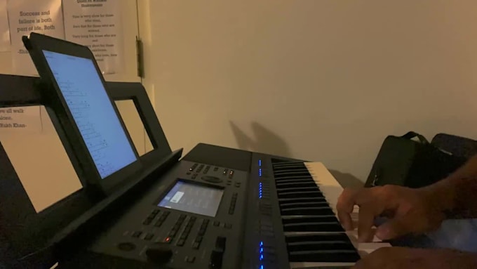 Create a backing karaoke piano track for your cover by Thimethj | Fiverr