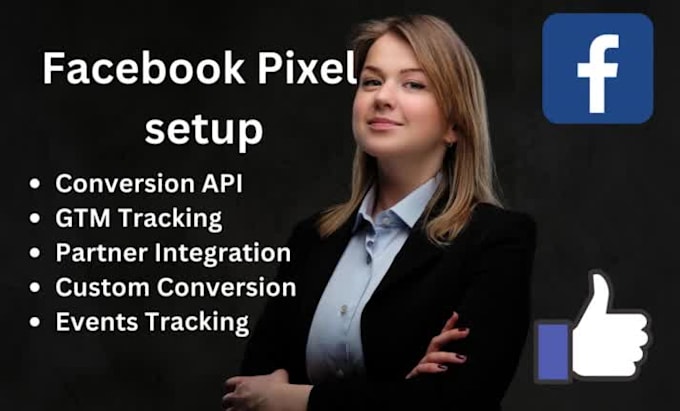 Setup facebook pixel with conversion api by Samarujala | Fiverr