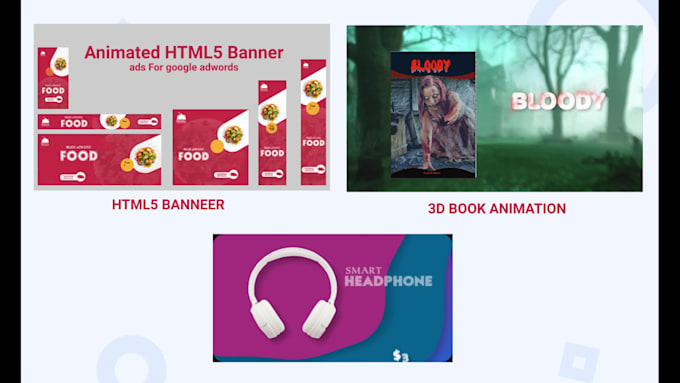 Create social media attractive animated ads, gif and video by Engr ...