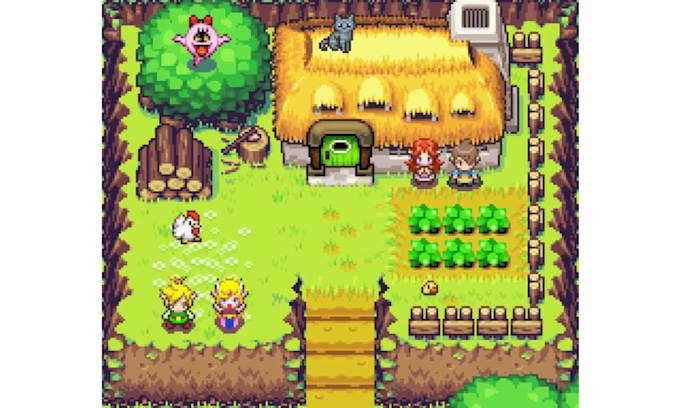 Draw 32, 64 pixel art character, pixel art tile, pixel art tileset, rpg ...