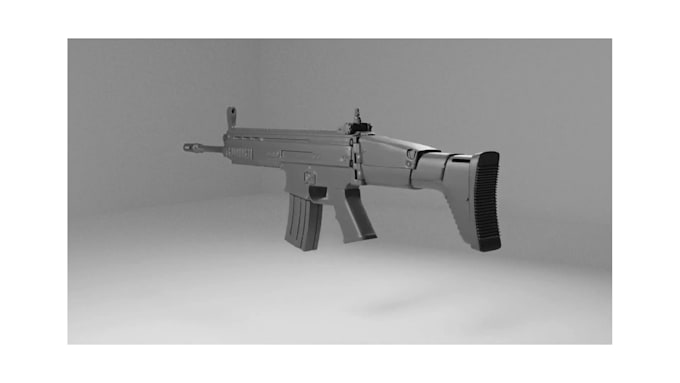 Sculpt 3d cosplay weapon cosplay props gun model airsoft accessory for ...