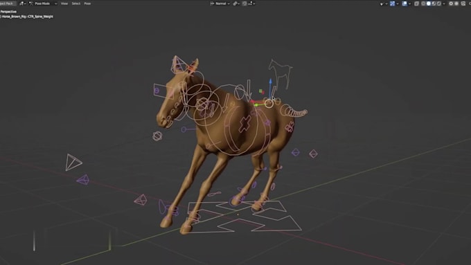 Do realistic 3d animal animation,3d animal modelling,3d rigging, fur ...
