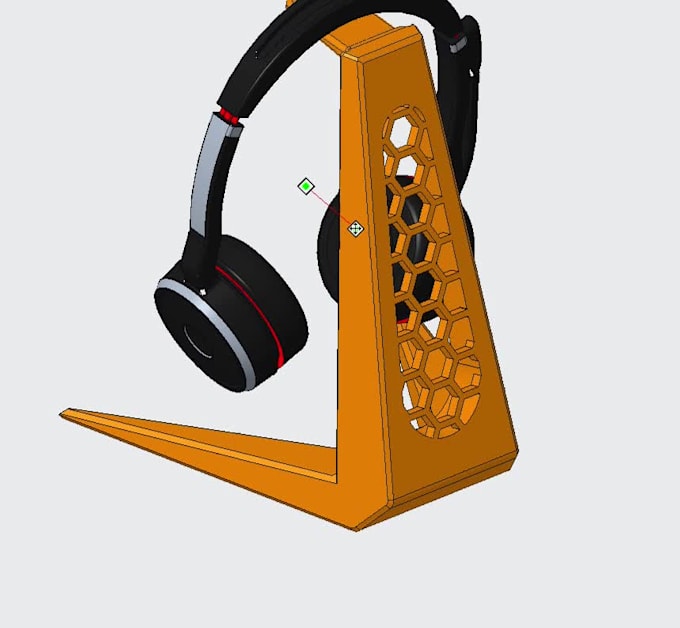 Computer headphone stand stl file by Semihtellal | Fiverr