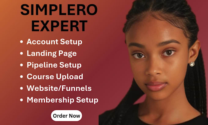 Design and automate your simplero website, funnel by Sandra_lor | Fiverr