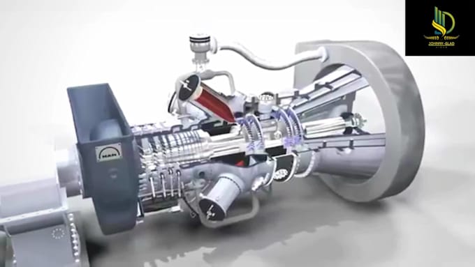 Create 3d mechanical 3d industrial animation for product demos and ...