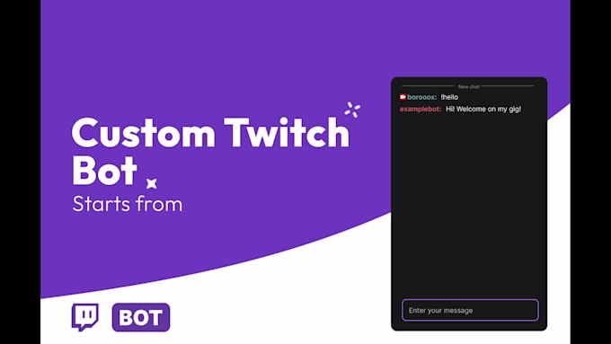 Create Custom Twitch Bot In Python By Johnratmos Fiverr