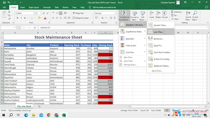 Excel work and word work by Kapilsankhla872 | Fiverr