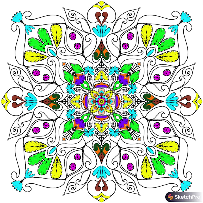 Create detailed complex mandala art by Ashika_shenali | Fiverr