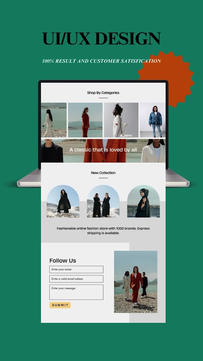 Do ux ui design, prototyping, wireframe, brand identity by Sorroveilyas | Fiverr