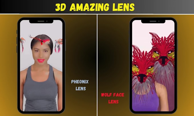 Create ar snapchat filter and lens with lens studio by Pushkargupta290 ...