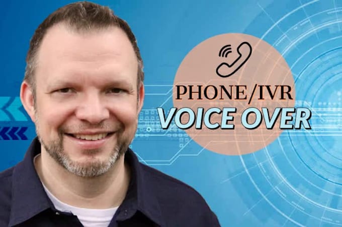 Record a phone greeting ivr on hold voice over in english by ...