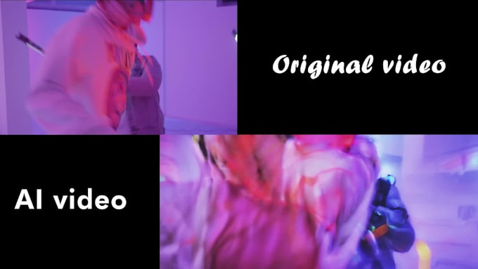 Turn your video into ai masterpiece ai music video with color grading ...
