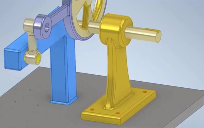 Fusion 360 video cad animation cad rendering inventor mechanical ...
