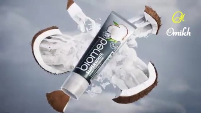 Create 3d toothpaste animation mouthwash animation toothpaste design by ...