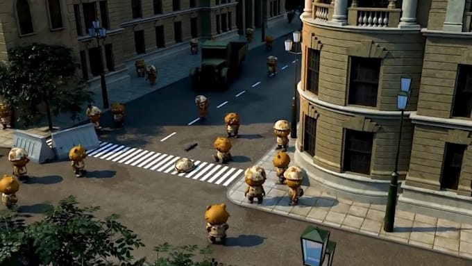 3d game trailer animation 3d cinematic vfx cgi animation realistic c4d ...