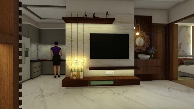 Create photorealistic interior 3ds views by Kksolanki | Fiverr