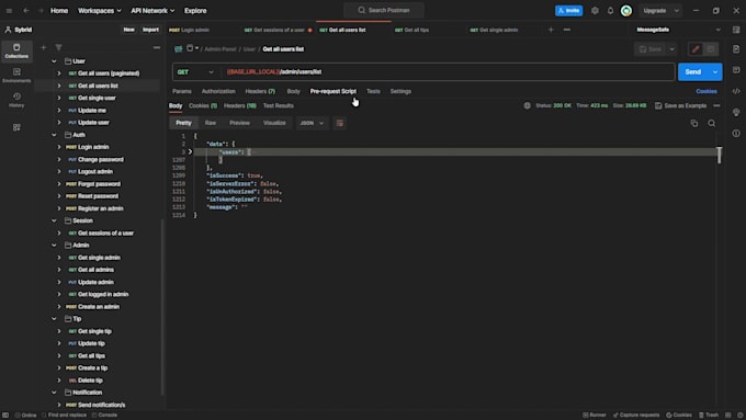 Develop a backend for your web or mobile application using nodejs by ...