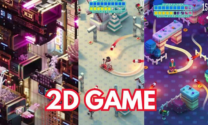 Build a 2d game with unity by Avery__abigail | Fiverr