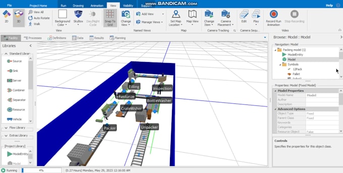 Design arena and simio simulation models for manufacturing and service ...