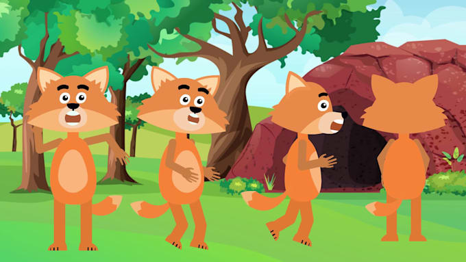 Create animal character animation design and animated by Animatormovie ...