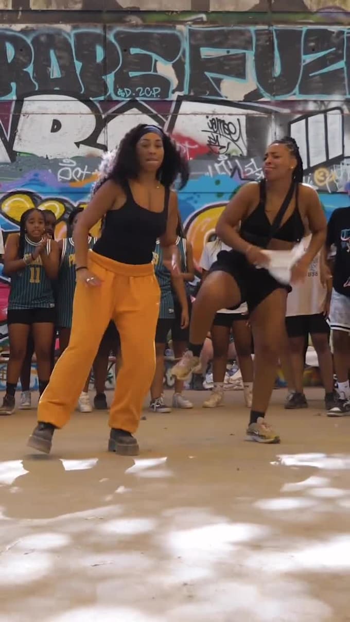 Dance Afro Dance Dance Choreography Tiktok Dance Group Dance Video