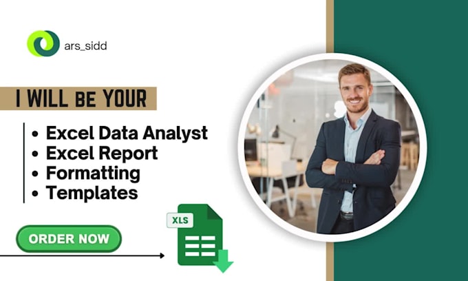 Be your excel data analyst, excel report, formatting, templates by Ars ...