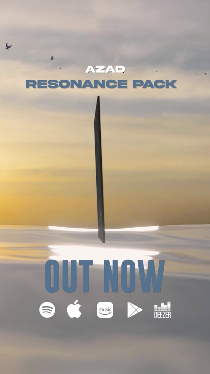 Modeling 3d animation album cover for promotion by Azadbdc | Fiverr